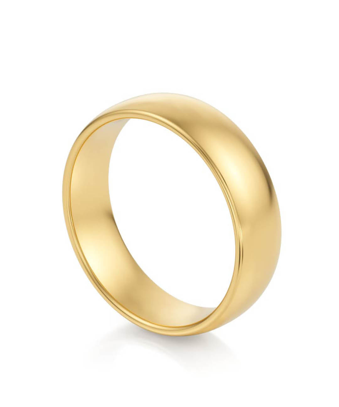 Guys Gold | Timeless Gold Mens Wedding Rings